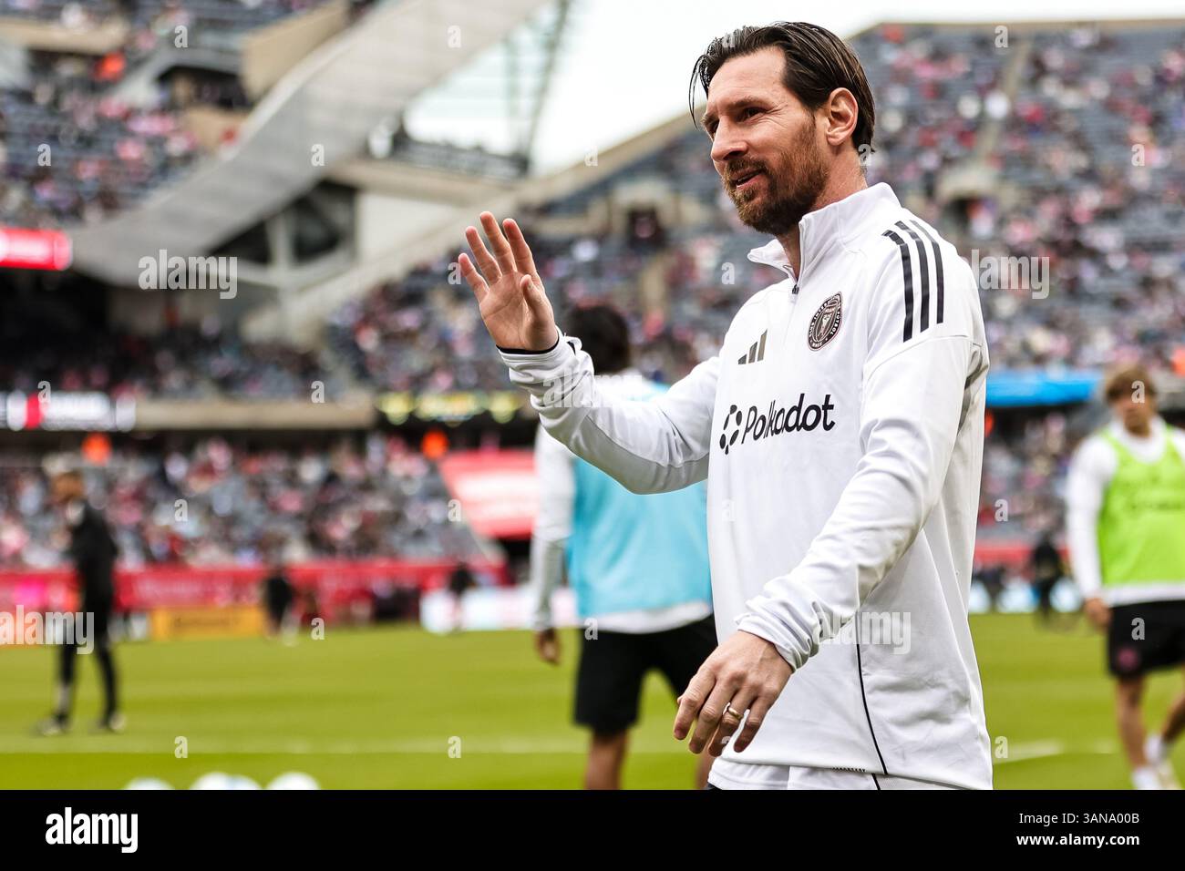 Chicago, IL, USA, 13 April 2025. Major League Soccer (MLS) Chicago Fire ...