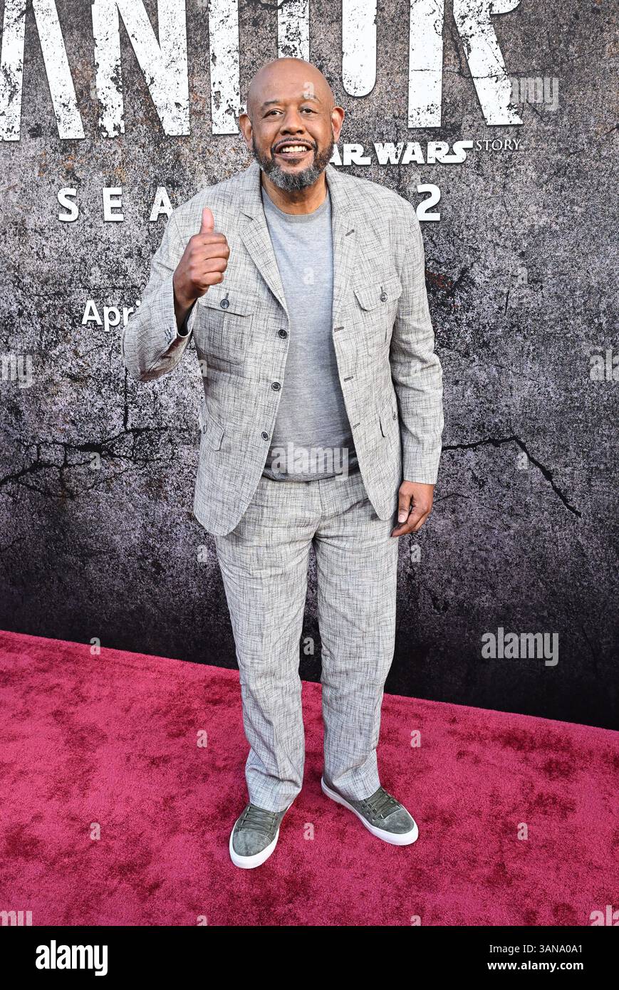 Hollywood, USA. 14th Apr, 2025. Forest Whitaker arriving at “Andor ...