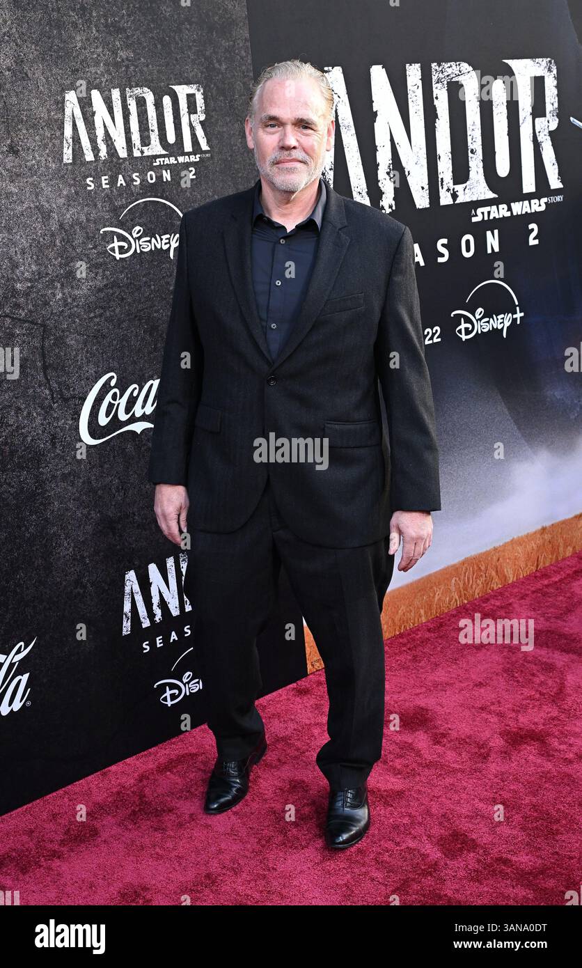Hollywood, USA. 14th Apr, 2025. John Gilroy arriving at “Andor” season ...