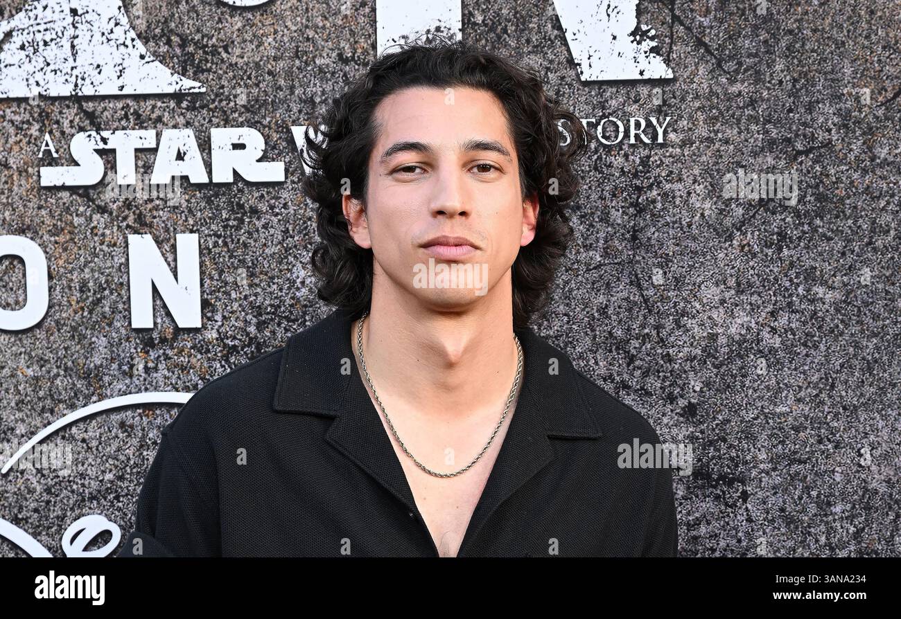 Hollywood, USA. 14th Apr, 2025. Benjamin Norris arriving at “Andor ...