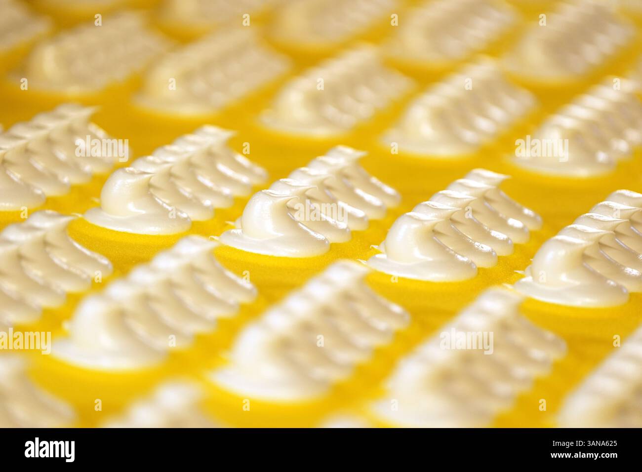 Peeps marshmallow treats move through the manufacturing process at the ...