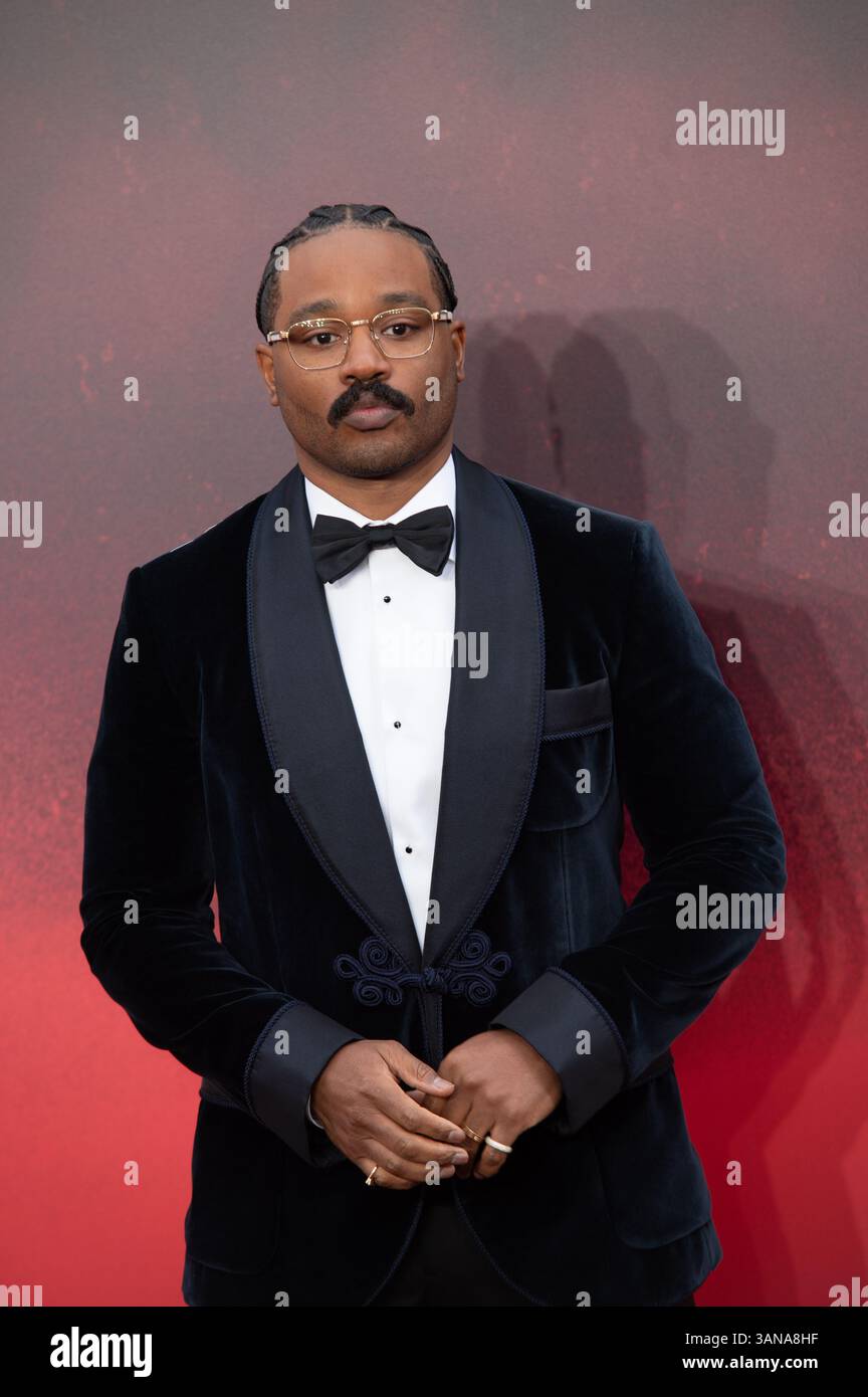 London, United Kingdom. 14th April 2025. Ryan Coogler on the red carpet ...