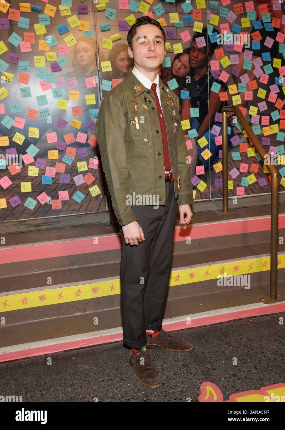 Hagan Oliveras attends "John Proctor is the Villain" Broadway opening ...