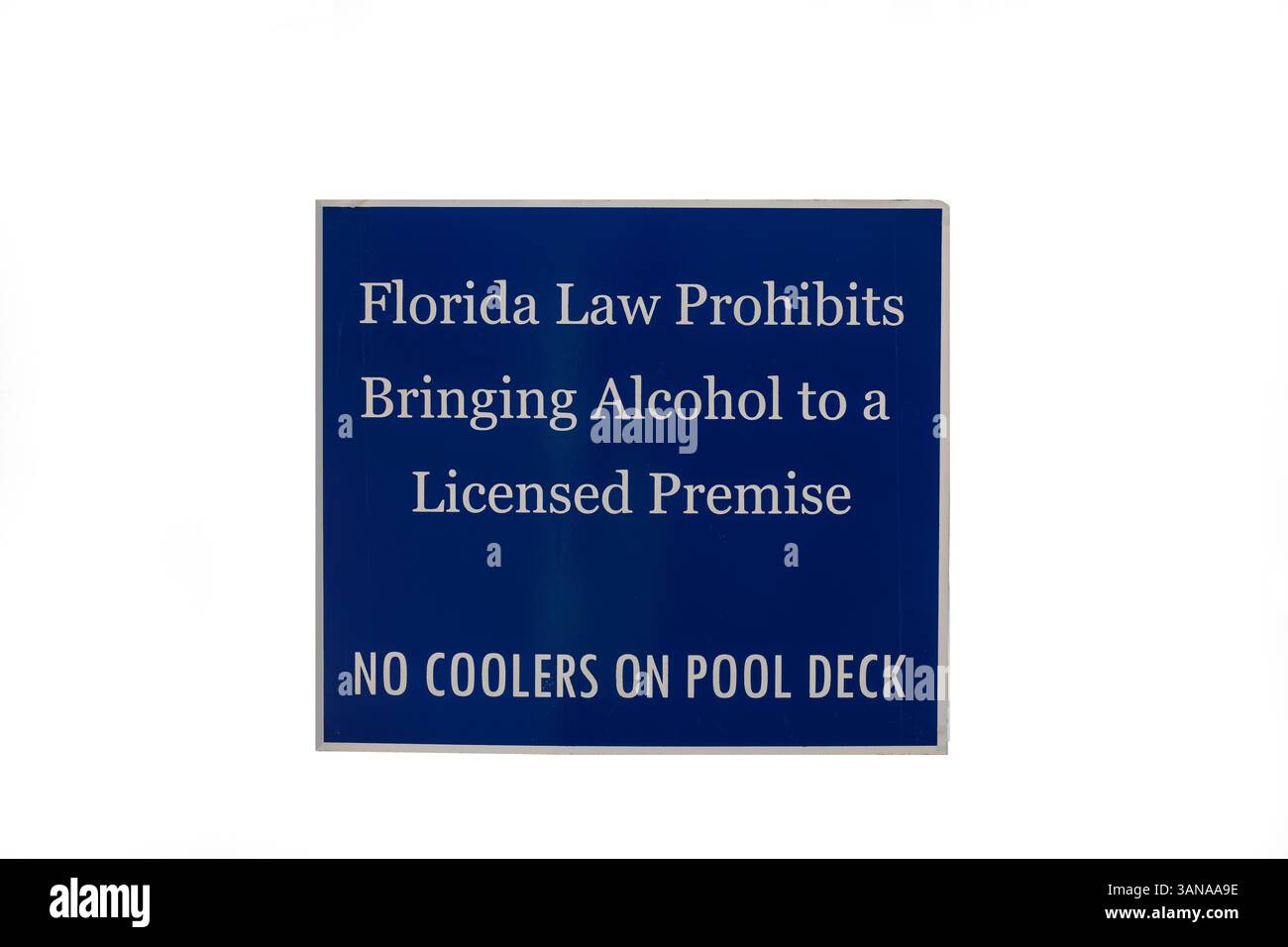 On premise sign Cut Out Stock Images & Pictures - Alamy