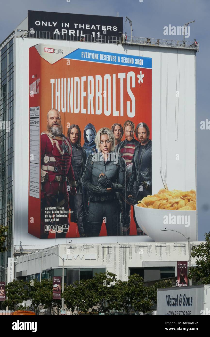 Los Angeles, California, USA 14th April 2025 Marvel Studios ...