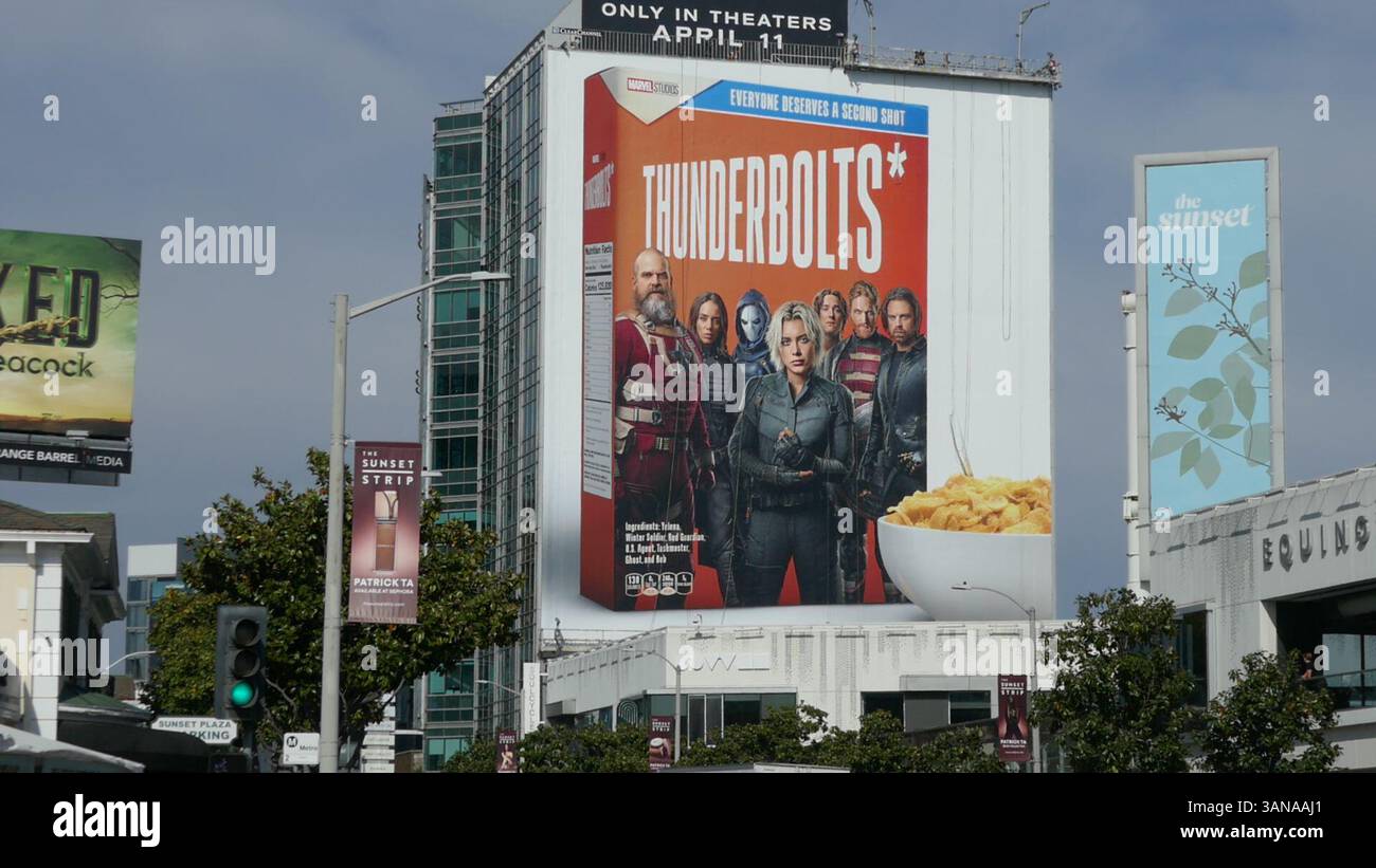 Los Angeles, California, USA 14th April 2025 Marvel Studios ...