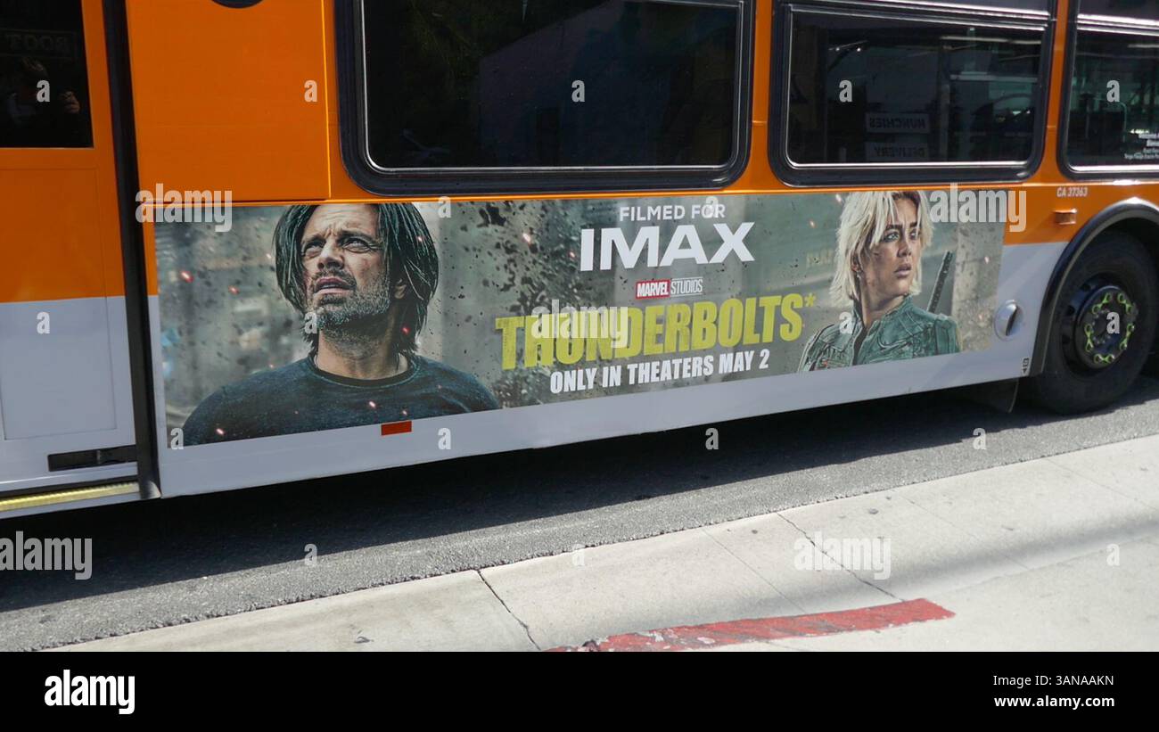 Los Angeles, California, USA 14th April 2025 Marvel Studios ...