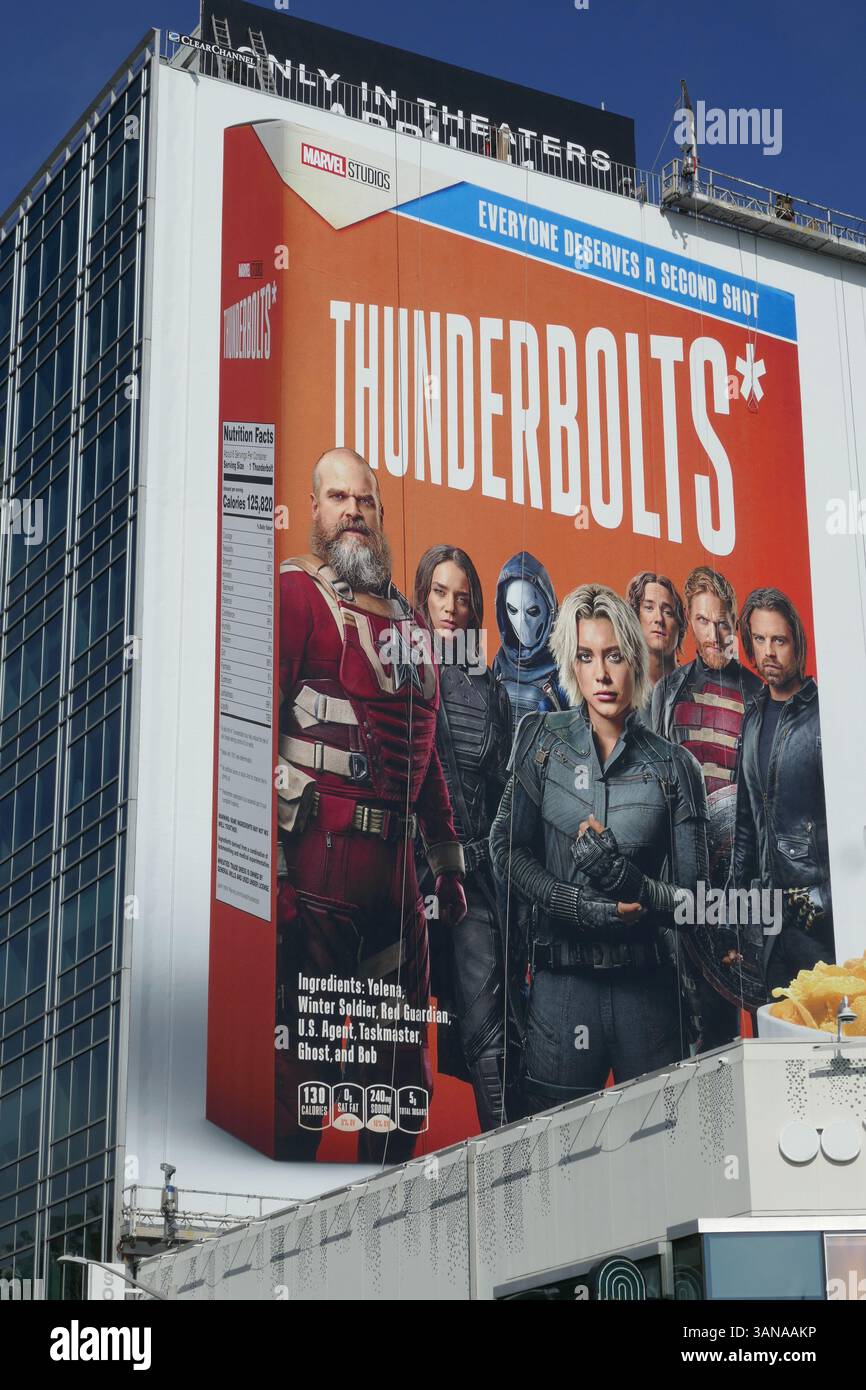 Los Angeles, California, USA 14th April 2025 Marvel Studios ...