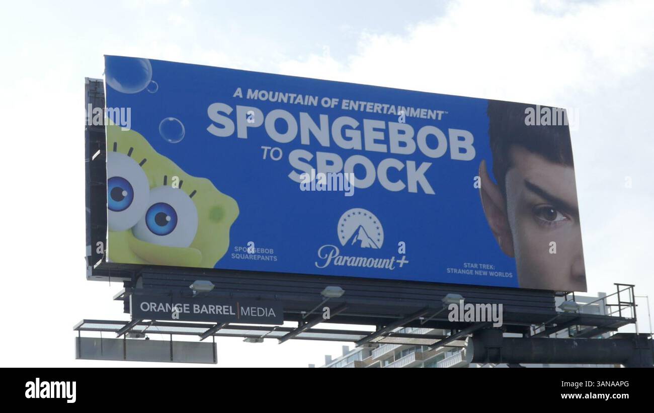Los Angeles, California, USA 14th April 2025 Paramount Plus Spongebob ...