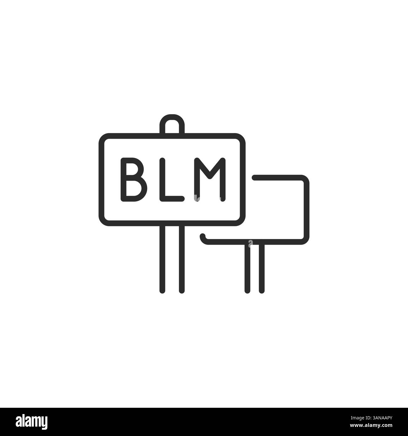 Blm matter Cut Out Stock Images & Pictures - Alamy