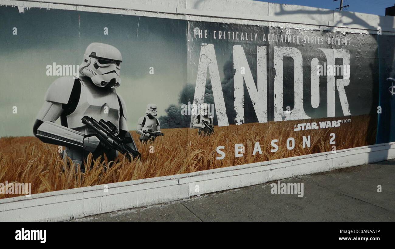 Los Angeles, California, USA 14th April 2025 Disney Plus Star Wars ...