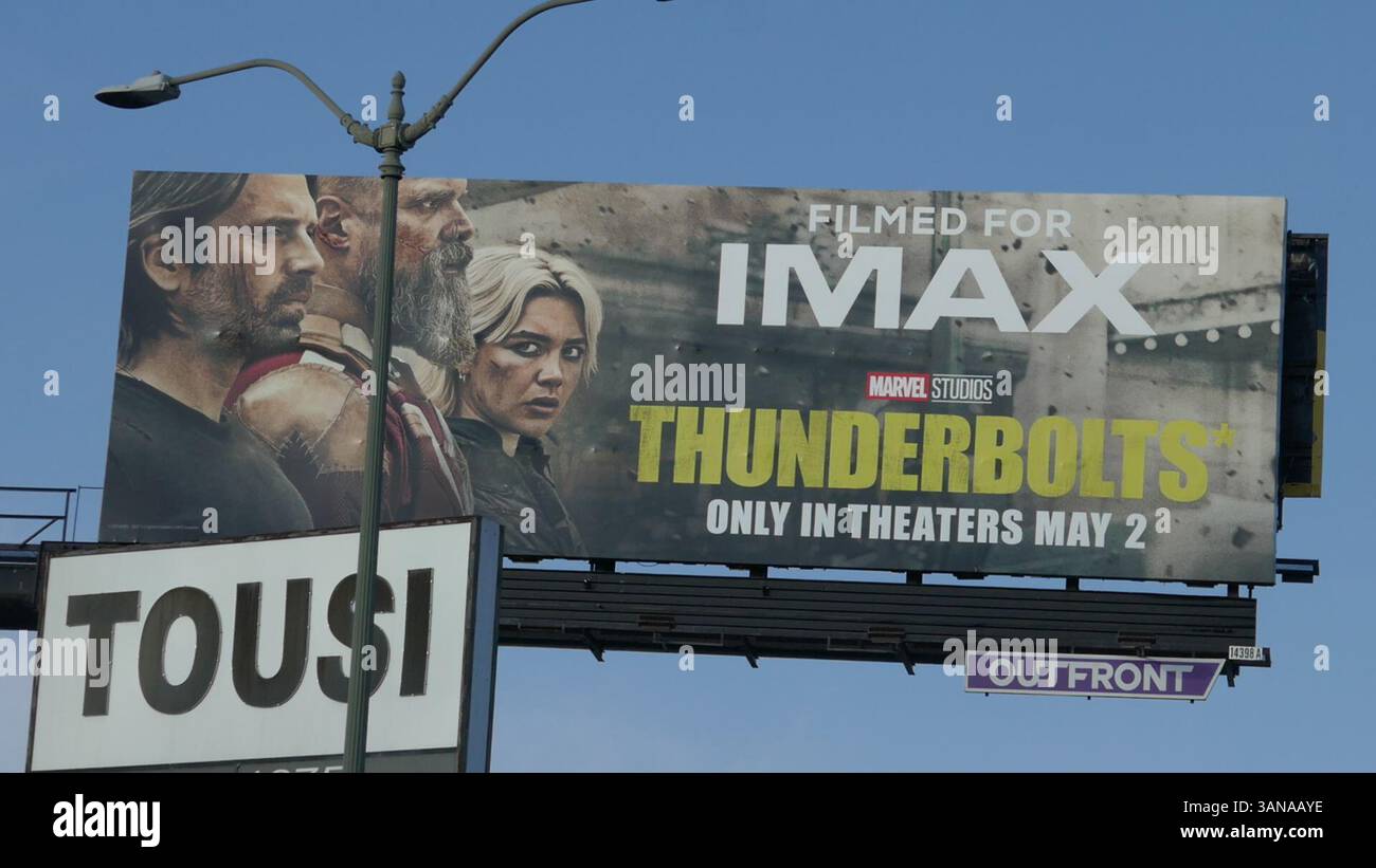 Los Angeles, California, USA 14th April 2025 Marvel Studios ...