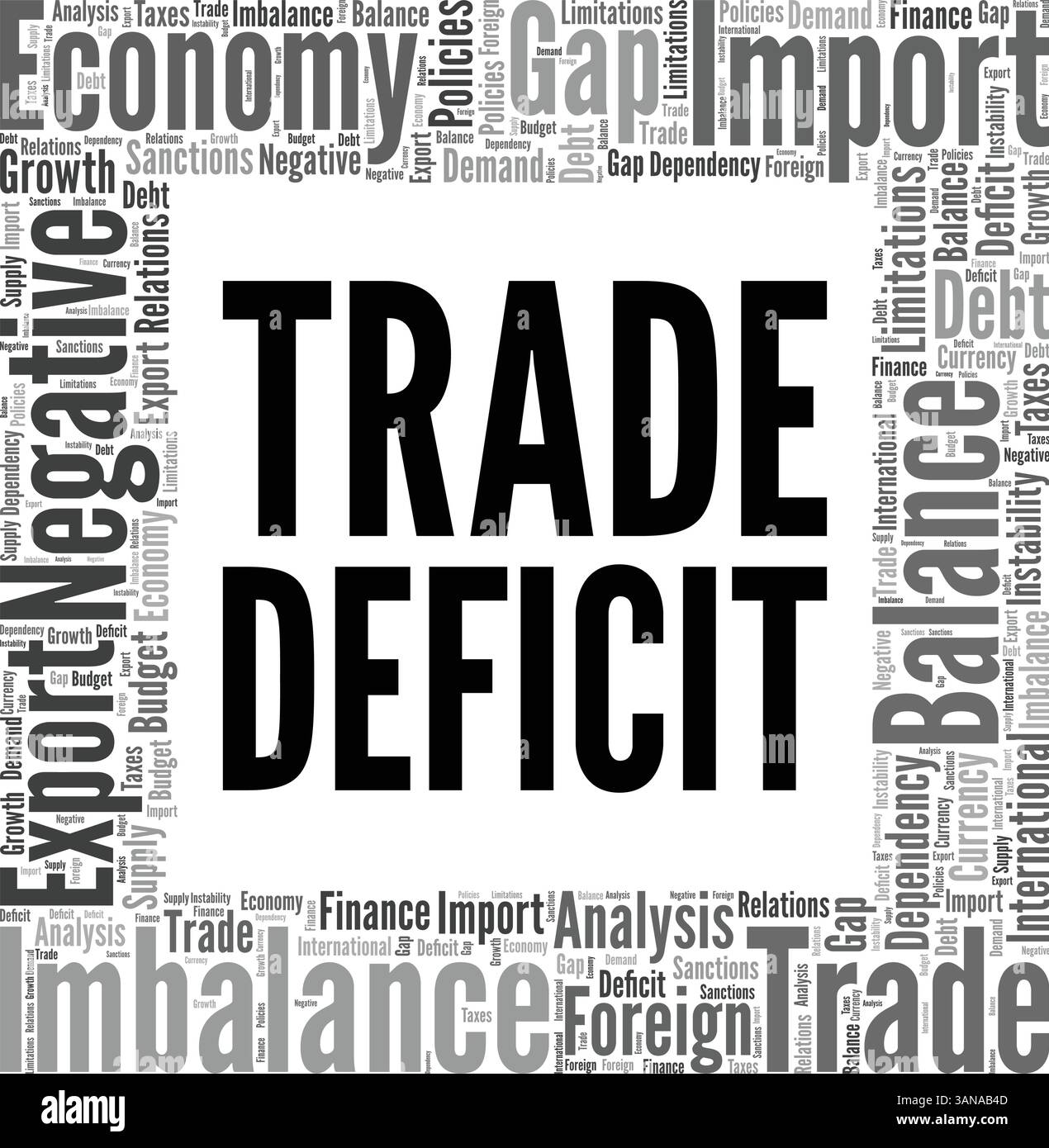 Foreign deficit Black and White Stock Photos & Images - Alamy