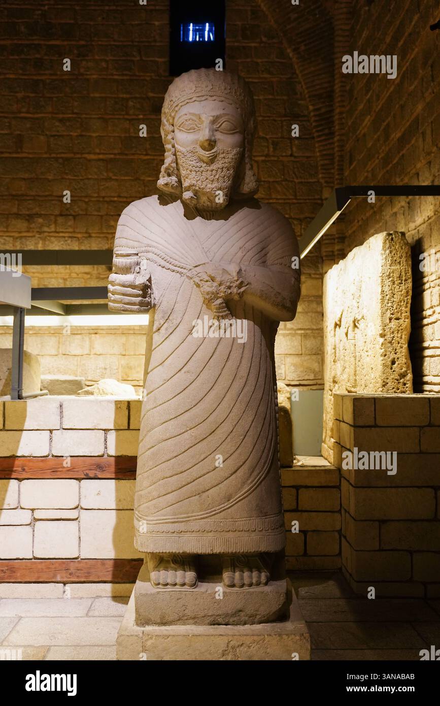 ANKARA, TURKIYE - MARCH 30, 2025: Statue in Museum of Anatolian ...