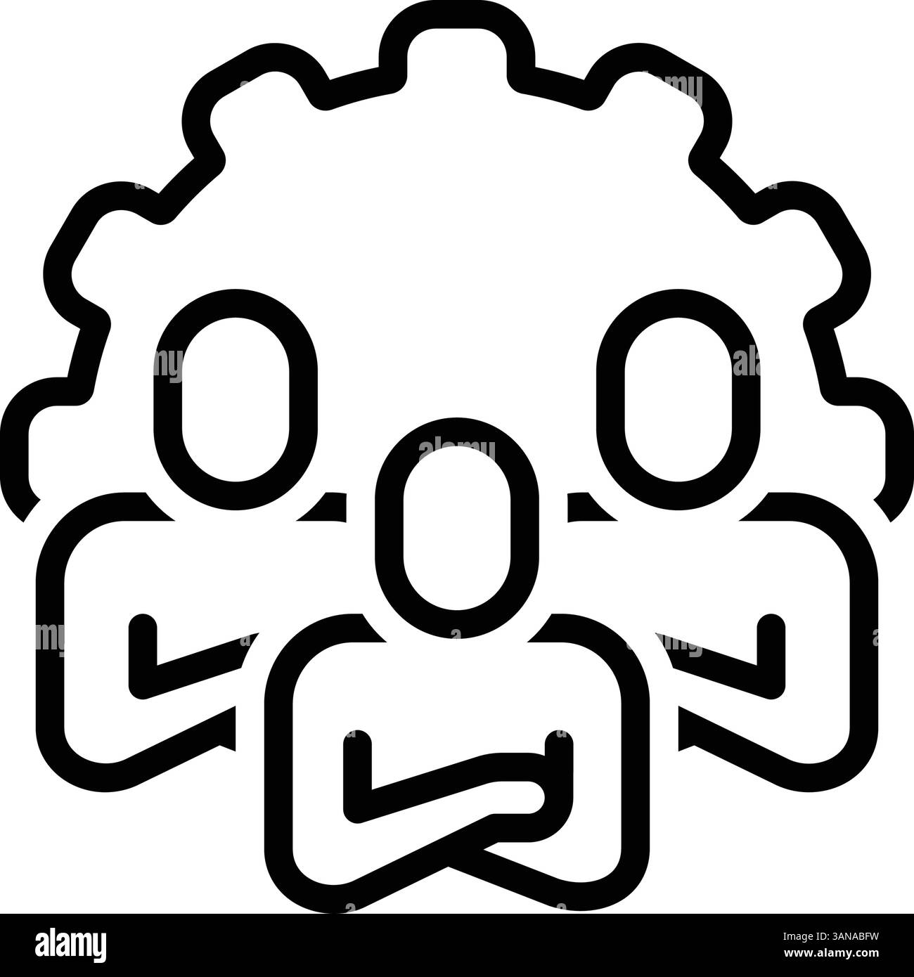 Teamwork squad Stock Vector Images - Alamy