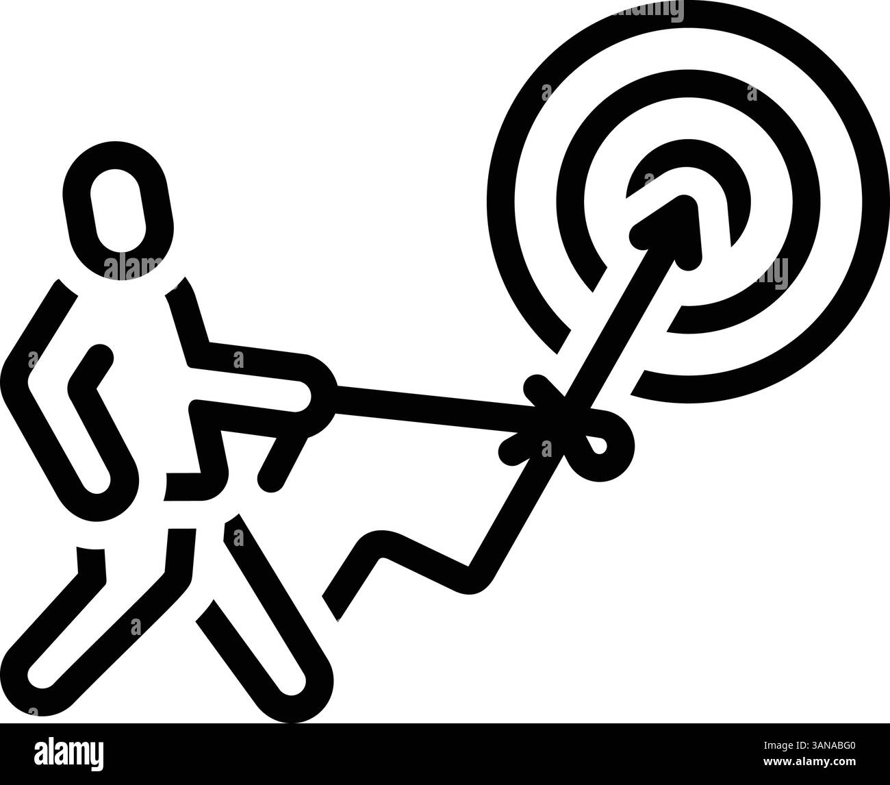 Icon for goal setting, goal Stock Vector Image & Art - Alamy