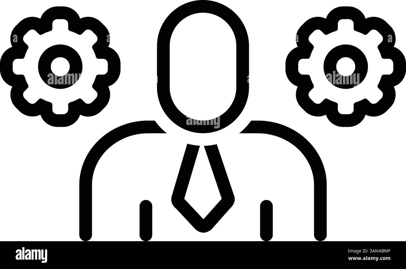 Boss managing Cut Out Stock Images & Pictures - Alamy