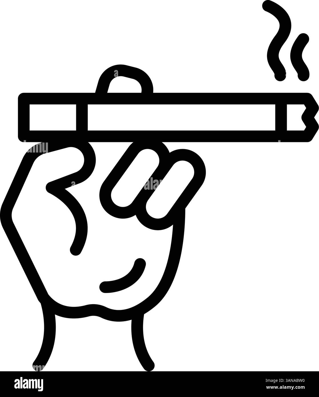 Icon for smoking, addiction Stock Vector Image & Art - Alamy