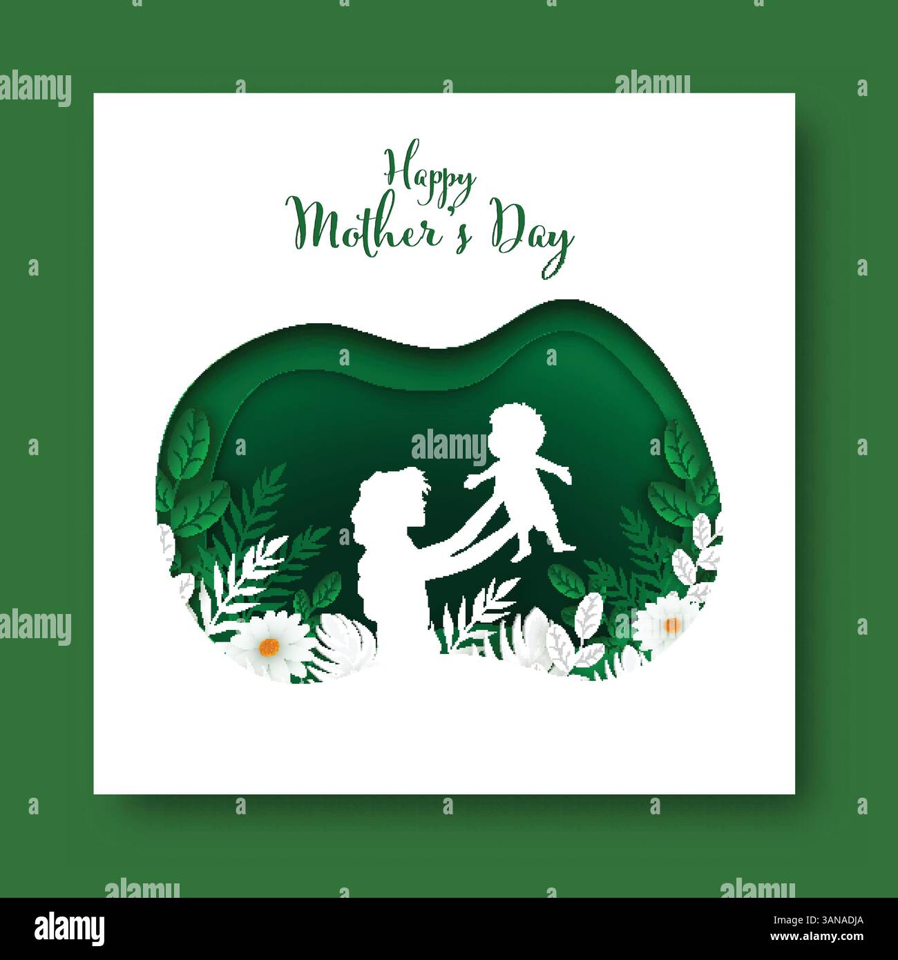 Family caregiver paper Stock Vector Images - Alamy