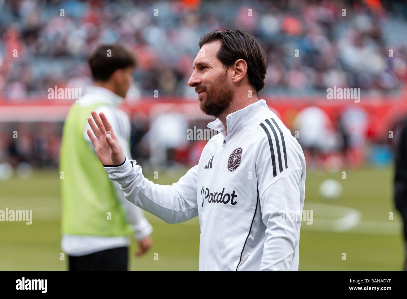 Chicago, United States. 13th Apr, 2025. Inter Miami Forward Lionel ...