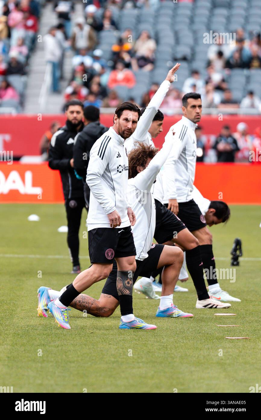 Chicago, United States. 13th Apr, 2025. Inter Miami Forward Lionel ...