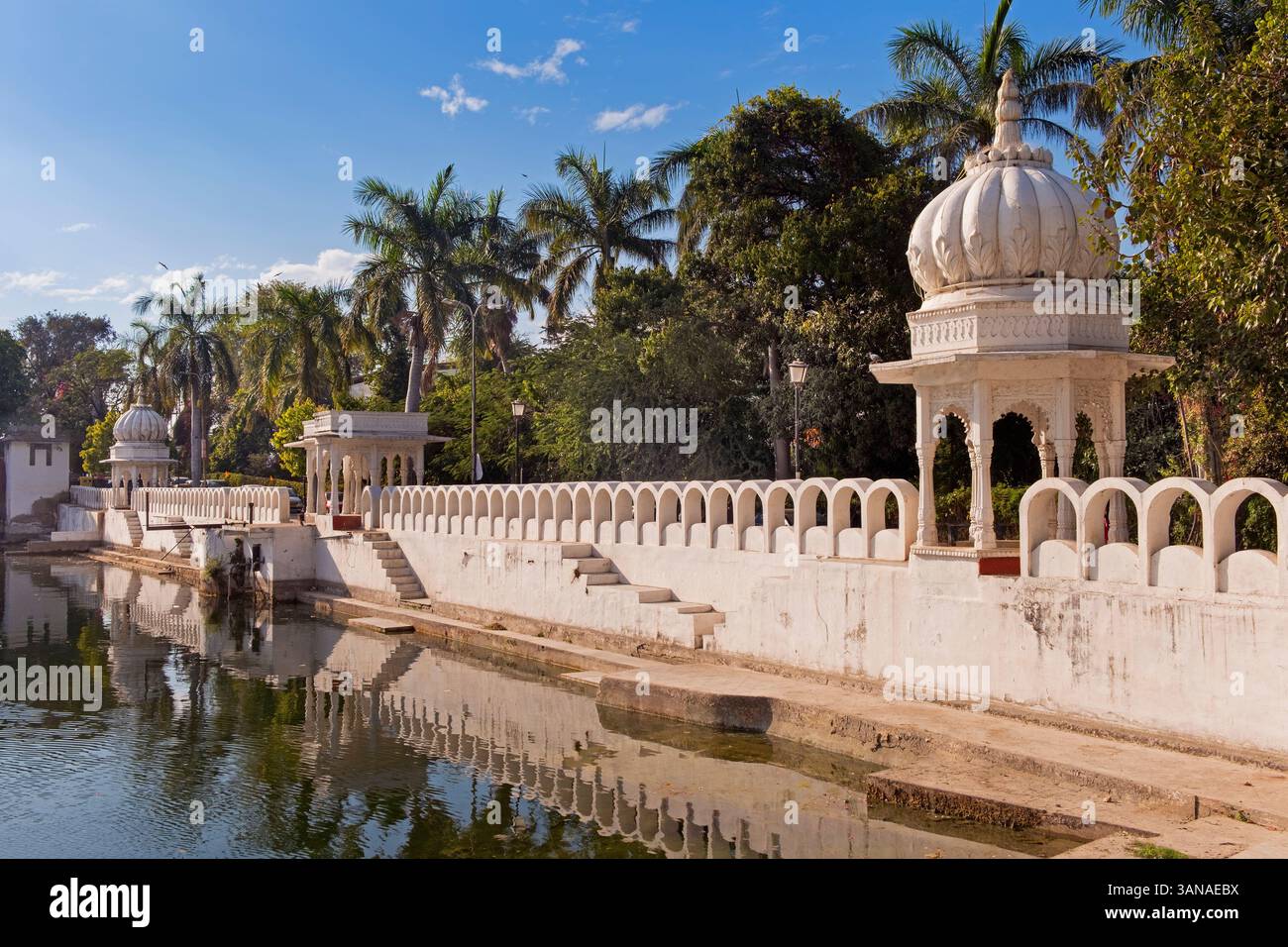 Doodh Talai Lake Udaipur Rajasthan India Stock Photo - Alamy