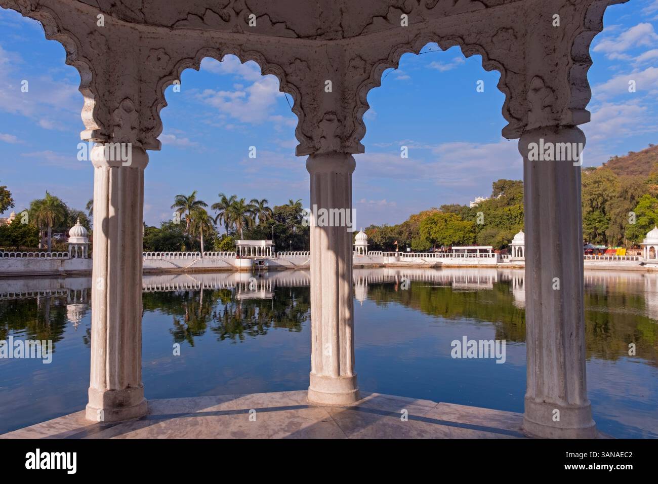 Doodh Talai Lake Udaipur Rajasthan India Stock Photo - Alamy