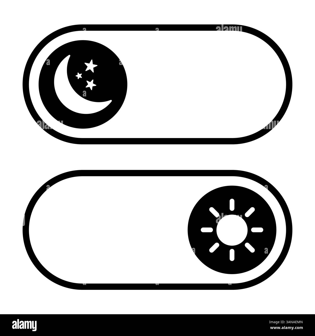 Dark theme ui Cut Out Stock Images & Pictures - Alamy