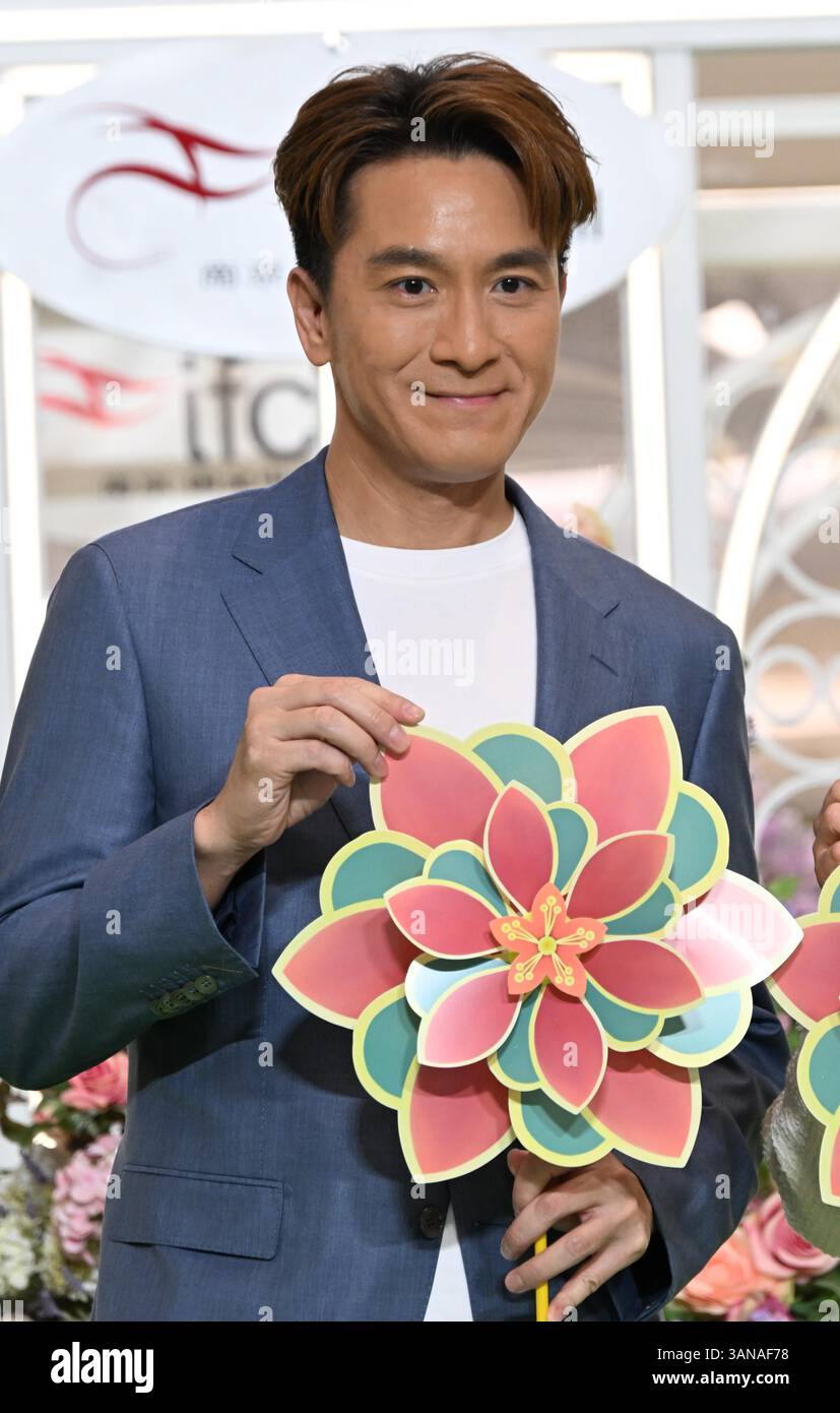 Hong Kong actor Kenneth Ma attends an activity in Nanjing City, east ...