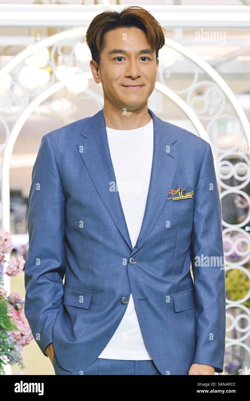 Hong Kong actor Kenneth Ma attends an activity in Nanjing City, east ...