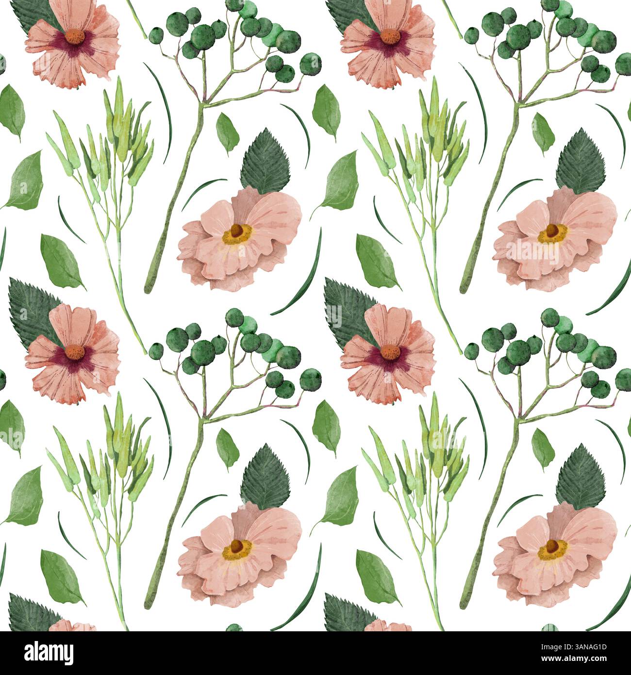 Soft floral textures Cut Out Stock Images & Pictures - Alamy