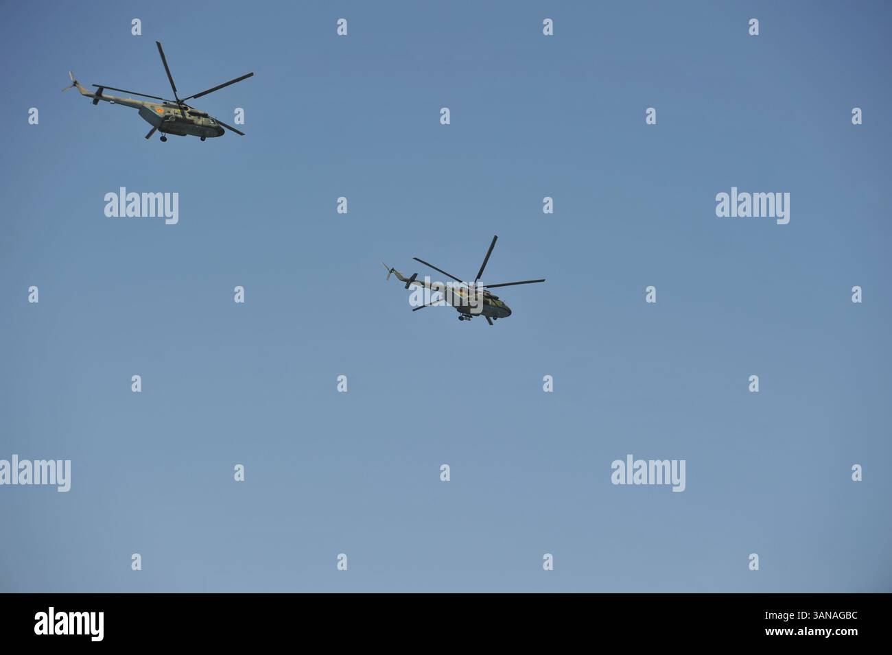 Military field exercises of various units of the defense forces Stock ...