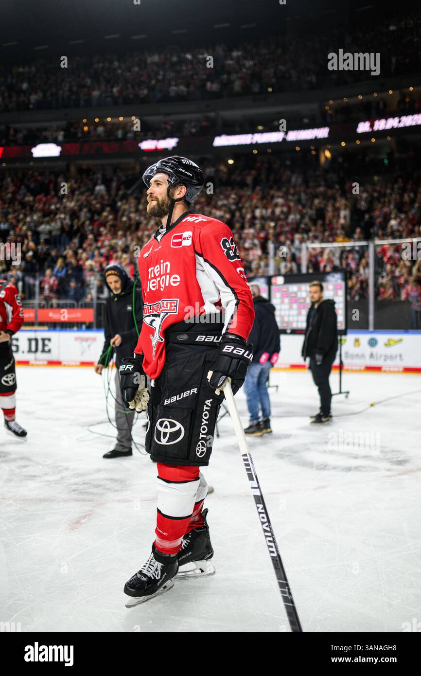 COLOGNE, GERMANY - 14 APRIL, 2025: Alexandre Grenier - The hockey ...