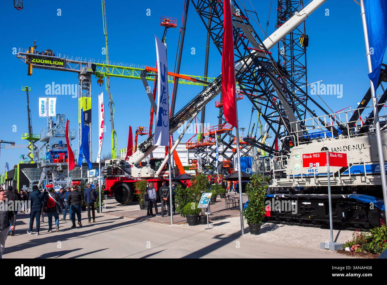 Baumaschinenmesse BAUMA 2025 in München BAUMA in München ist die ...