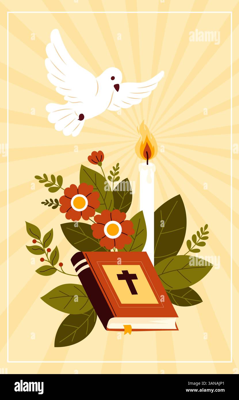 Sunday divine worship Stock Vector Images - Alamy