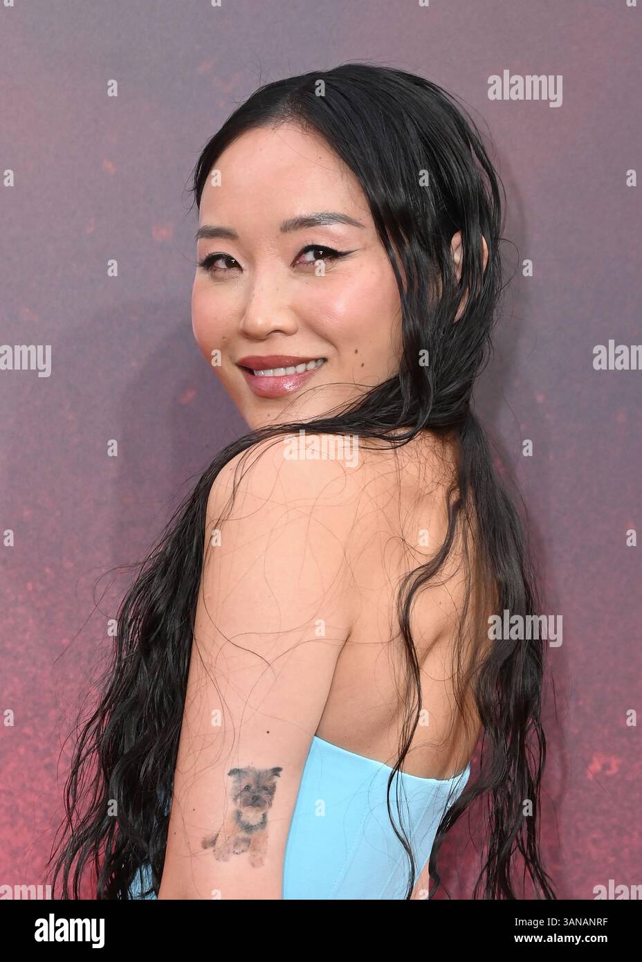 Li Jun Li attends “Sinners” - European Premiere at Cineworld Leicester ...