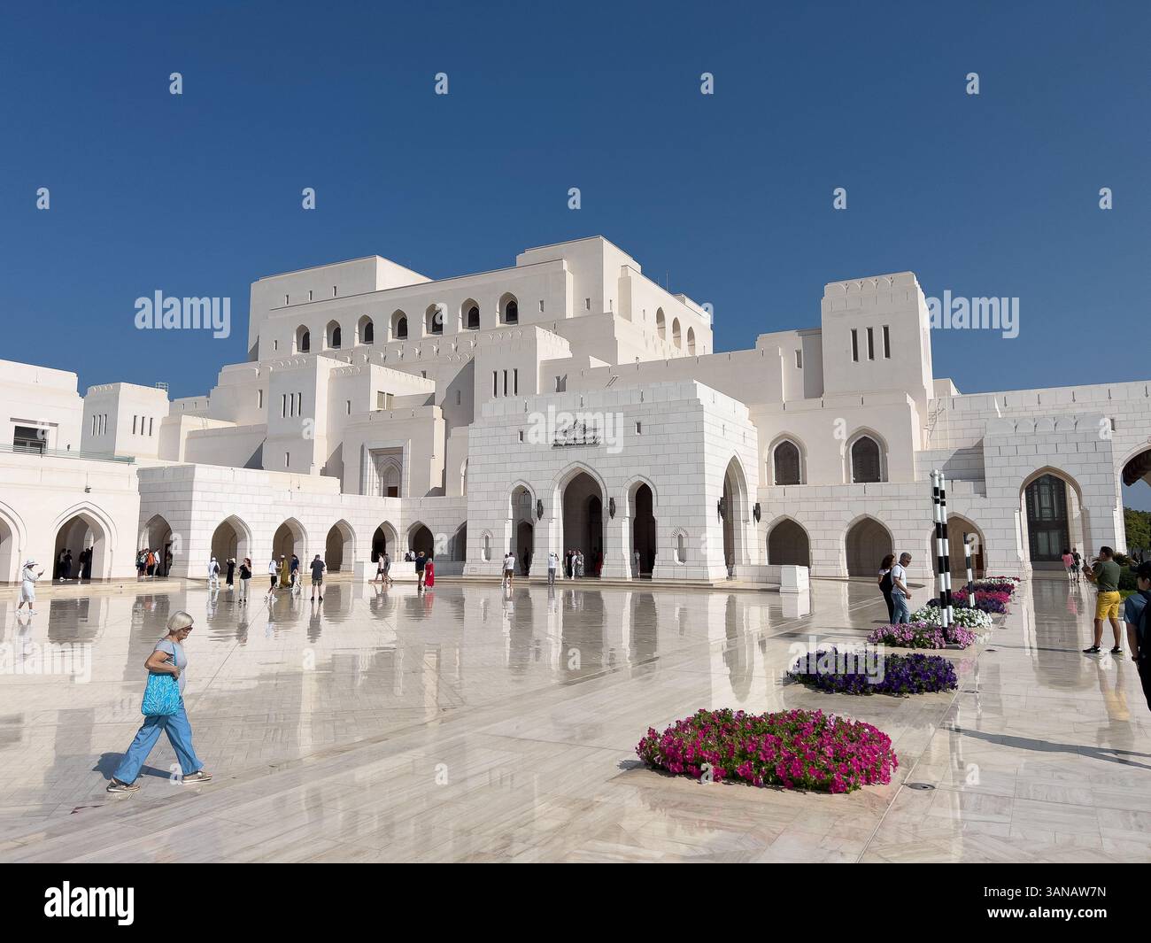 Muscat, Oman - January 2, 2024: The Royal Opera House Muscat, a ...