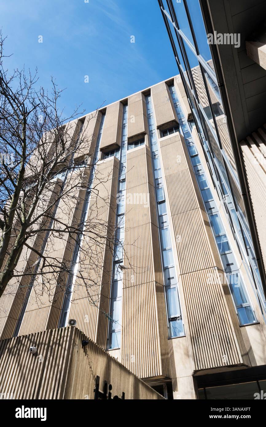 Brutalist architecture. High Point, Westgate, Bradford, built 1972 ...