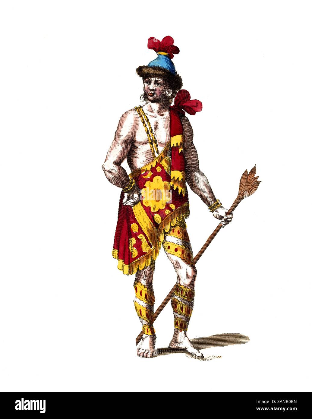 Historical clothing, fashion history, clothing of a Florida king ...