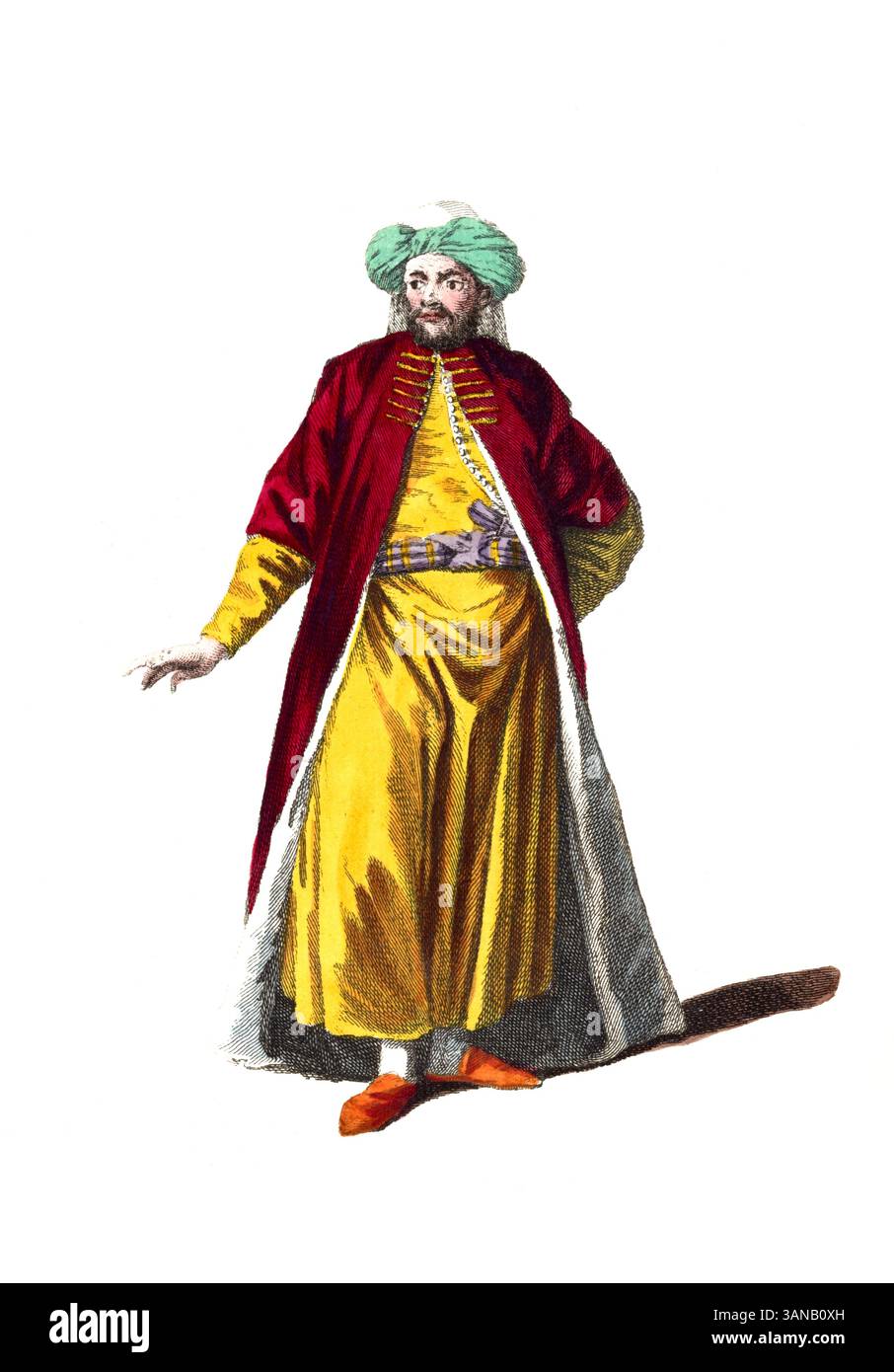 Historical clothing, fashion history, clothing of a merchant from ...
