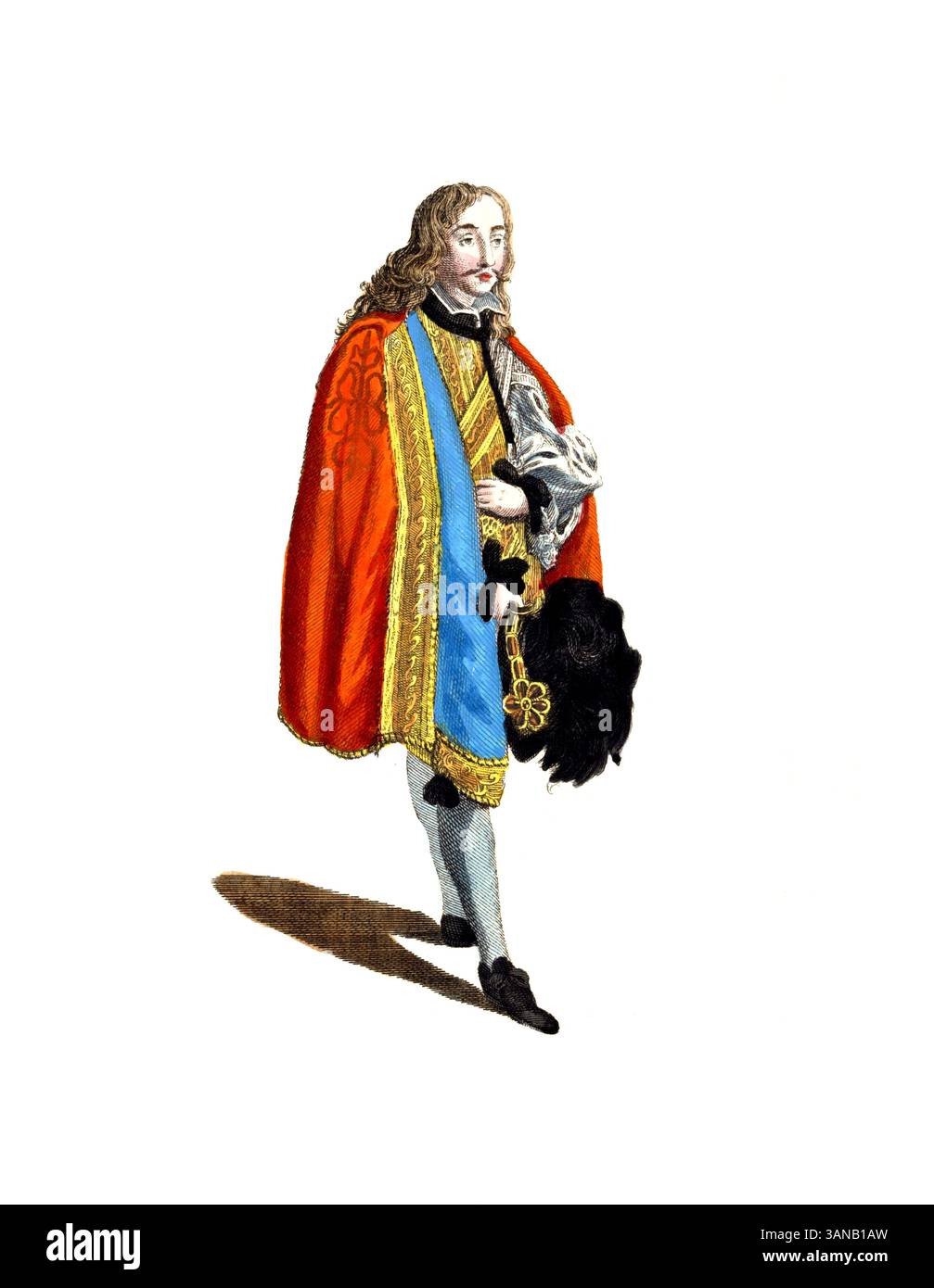 Historical clothing, fashion history, clothing of a noble gentleman ...