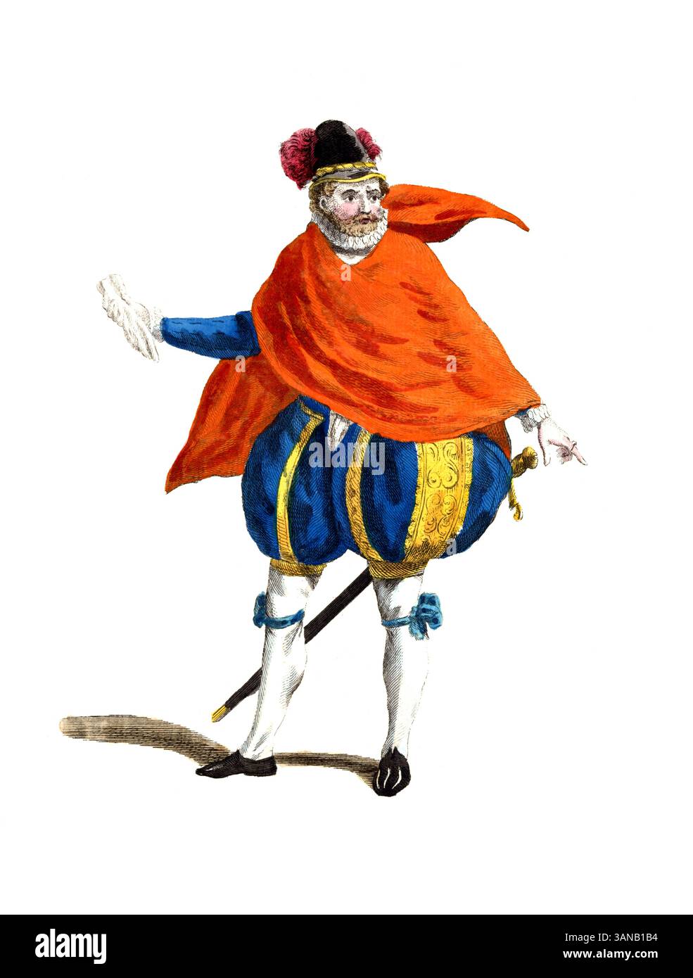 Historical clothing, fashion history, clothing of a noble gentleman ...
