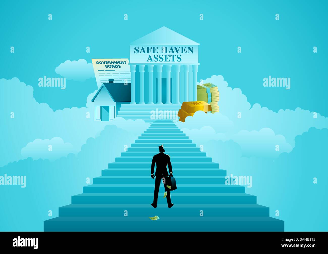 Low risk assets Stock Vector Images - Alamy