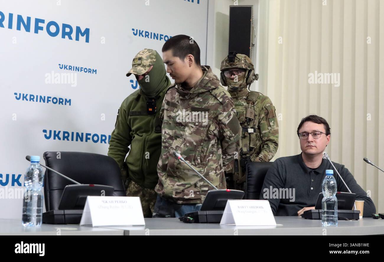 Chinese national Wang Guangjun, who was captured by Ukraine’s Defence ...