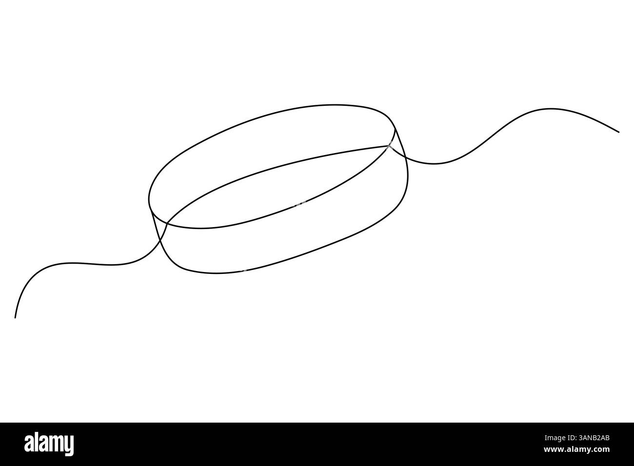 Wedding ring one line art with minimalist isolated outline vector icon ...