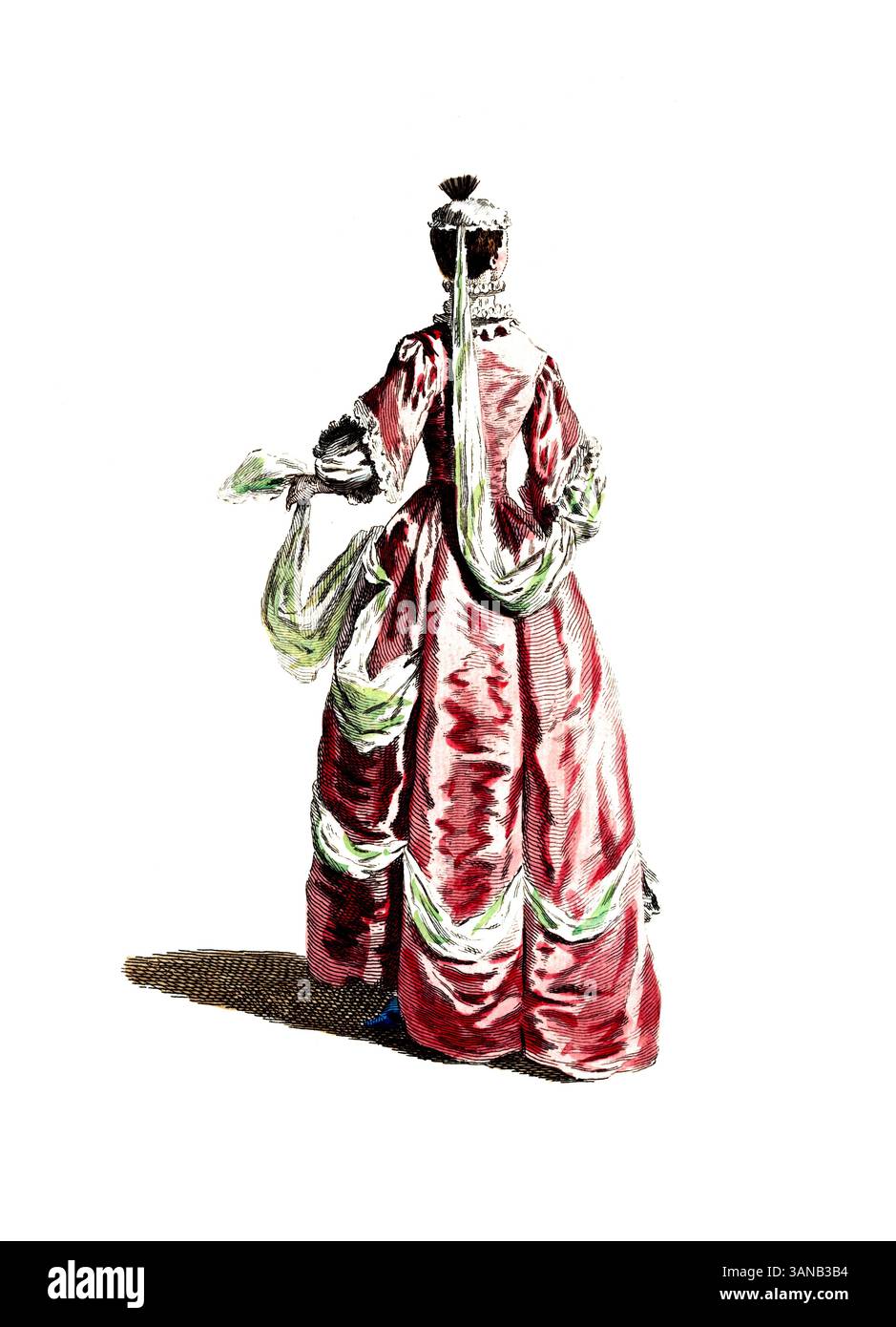 Historical clothing, fashion history, clothing of Imoinda in the ...