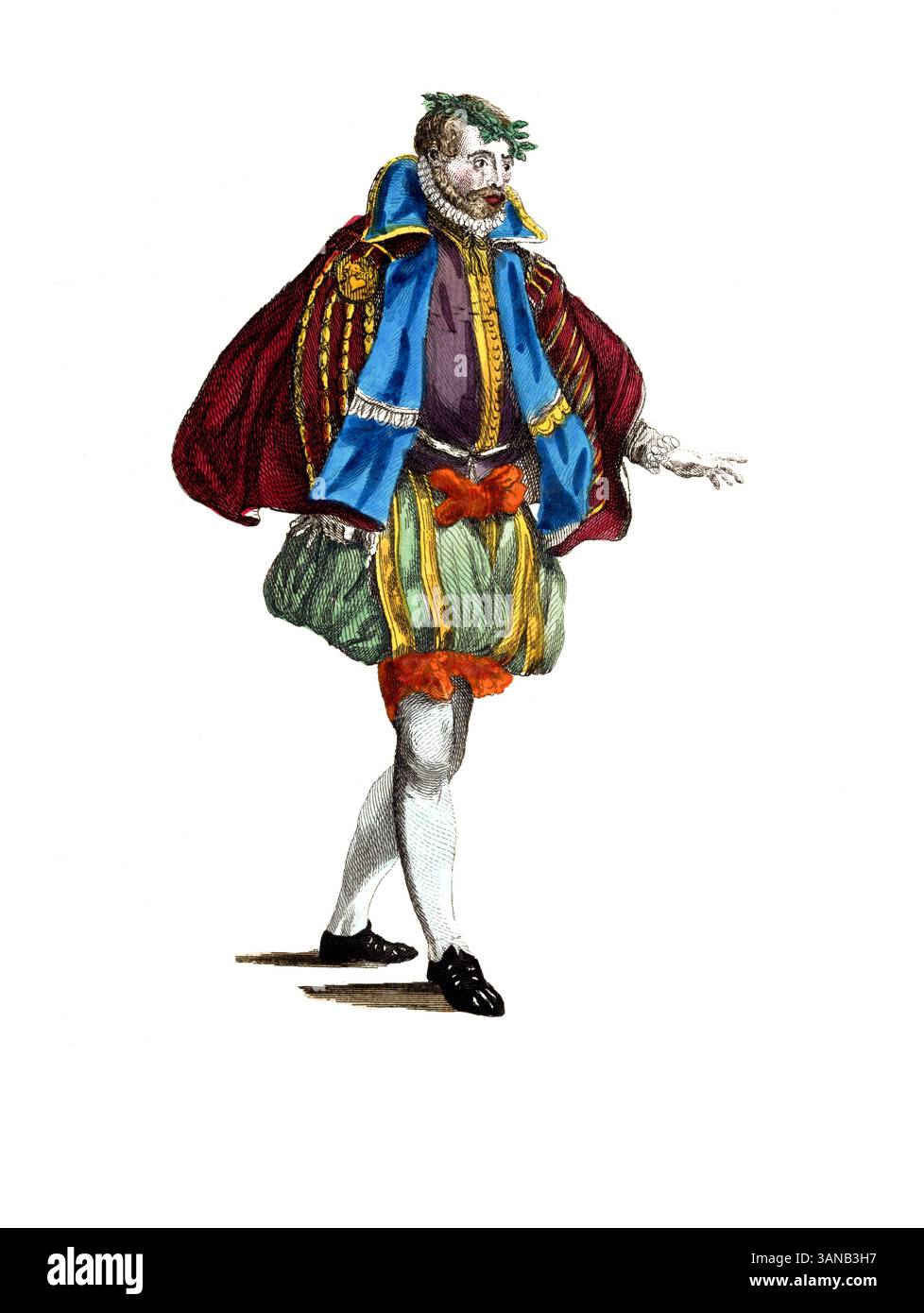 Historical clothing, fashion history, clothing of a merchant from ...
