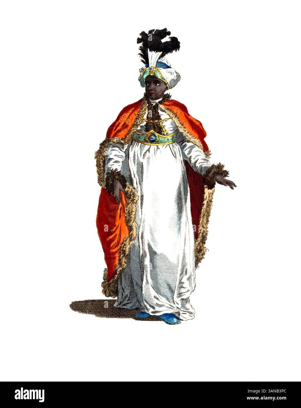 Historical clothing, fashion history, clothing style of the head of the ...