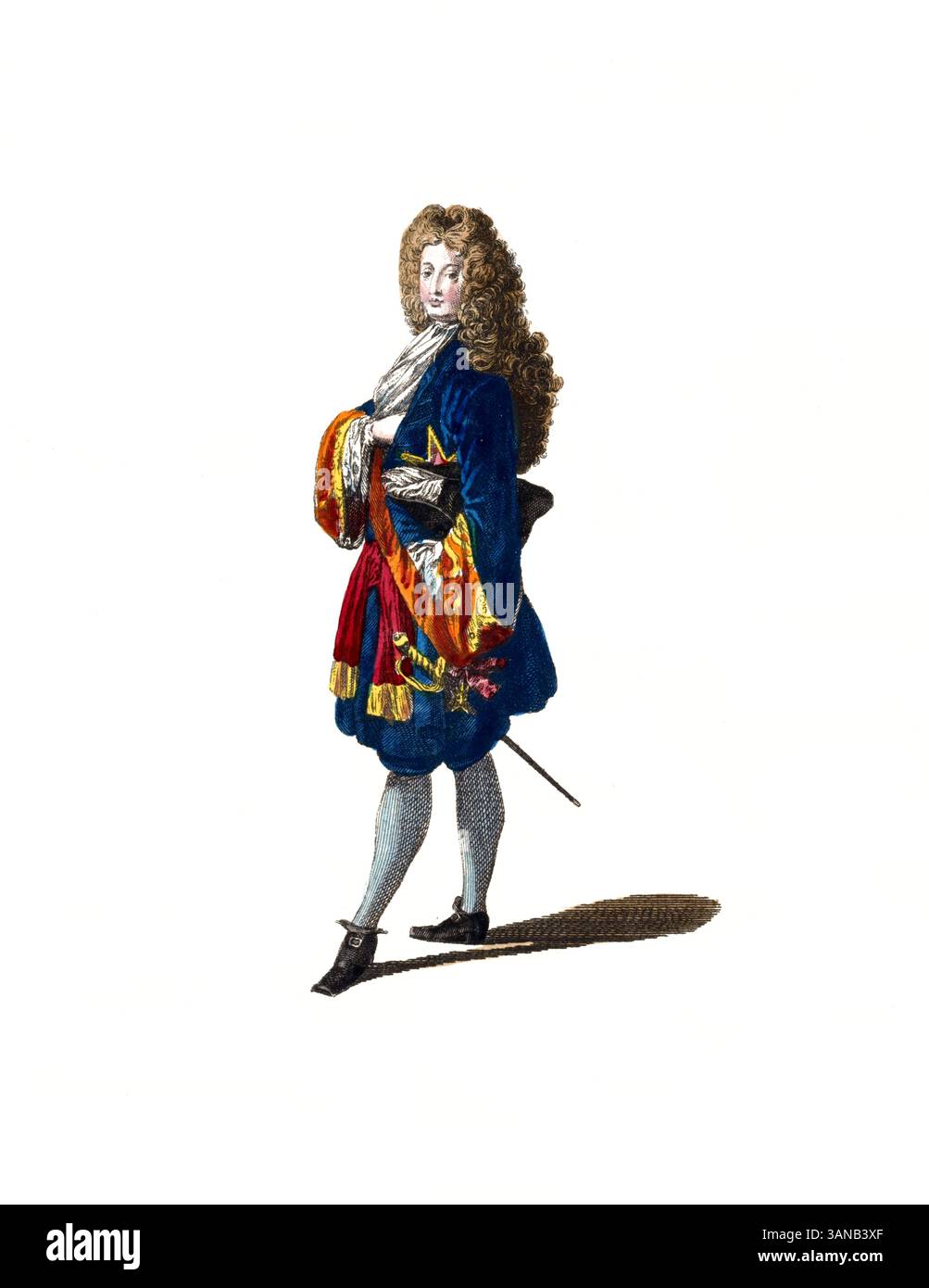 Historical clothing, fashion history, clothing of the Dauphin son of ...