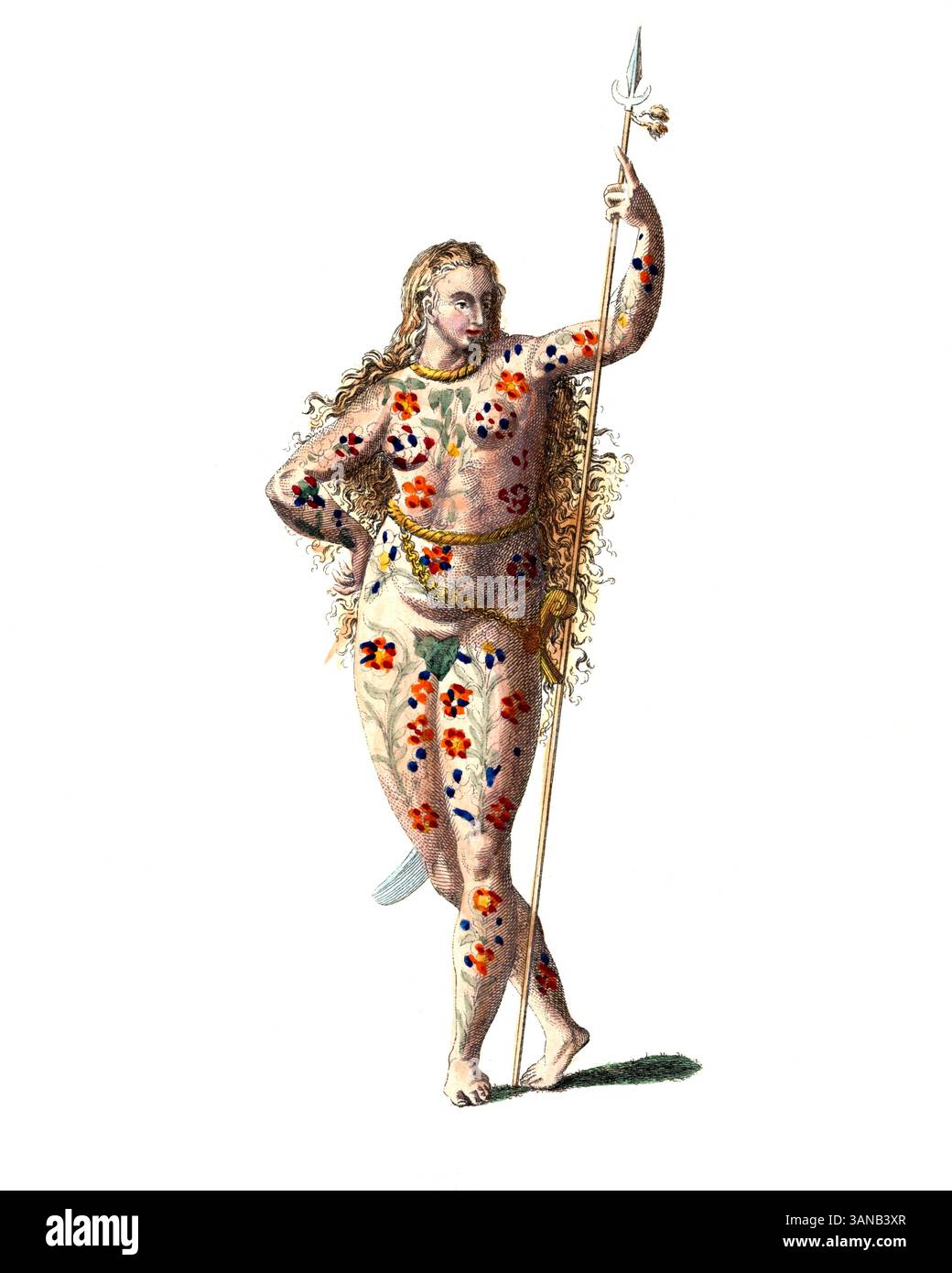 Historical clothing, fashion history, clothing of a Pict's daughter ...